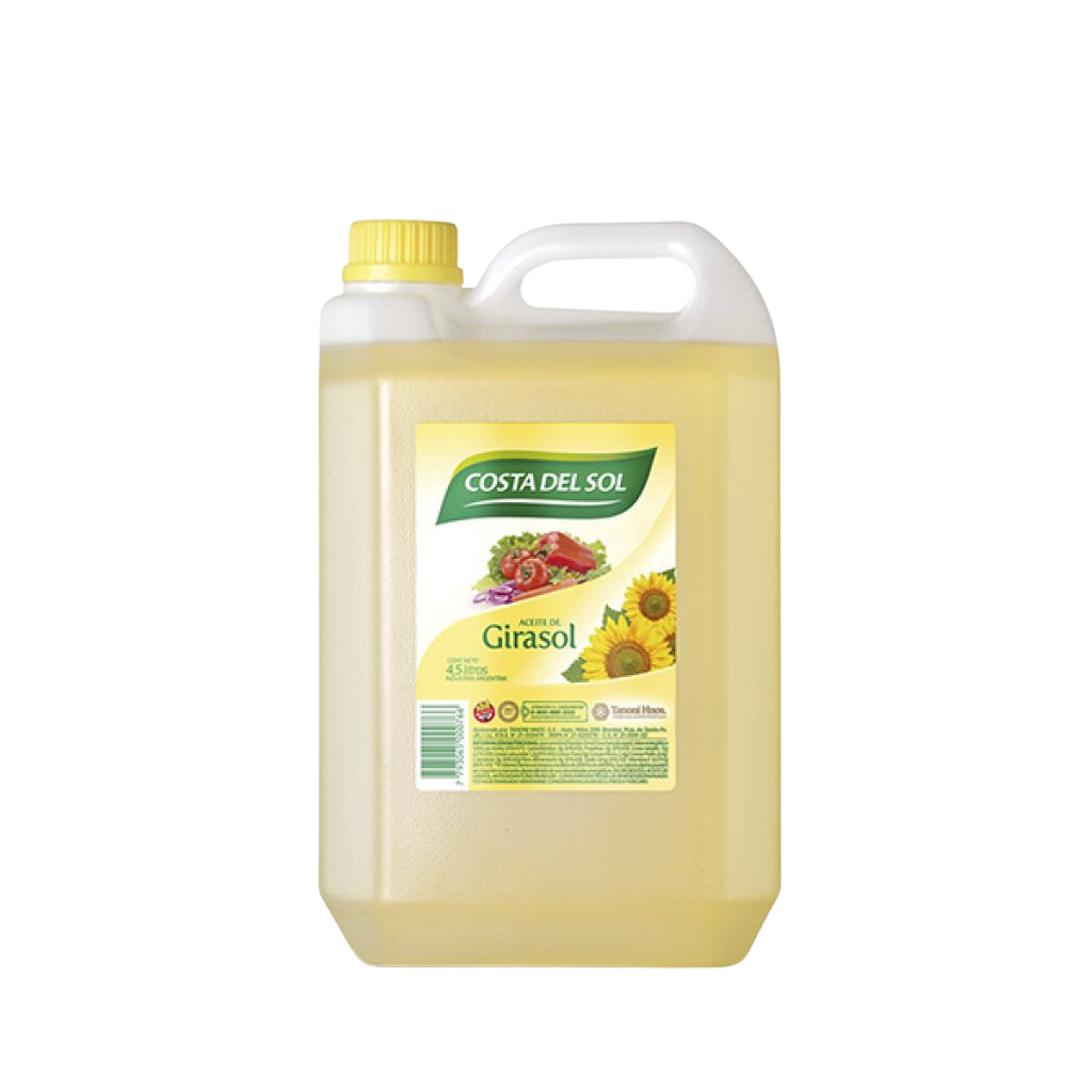ACEITE GIRASOL **COSTA DEL SOL** 5 LTS – Mercado de Pan – Mayorista ...
