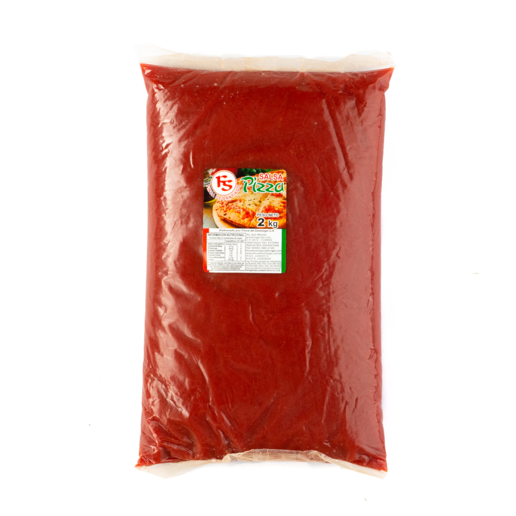 SALSA PIZZA **FINCA DE SANTIAGO** POUCH 2KG. – Mercado de Pan ...