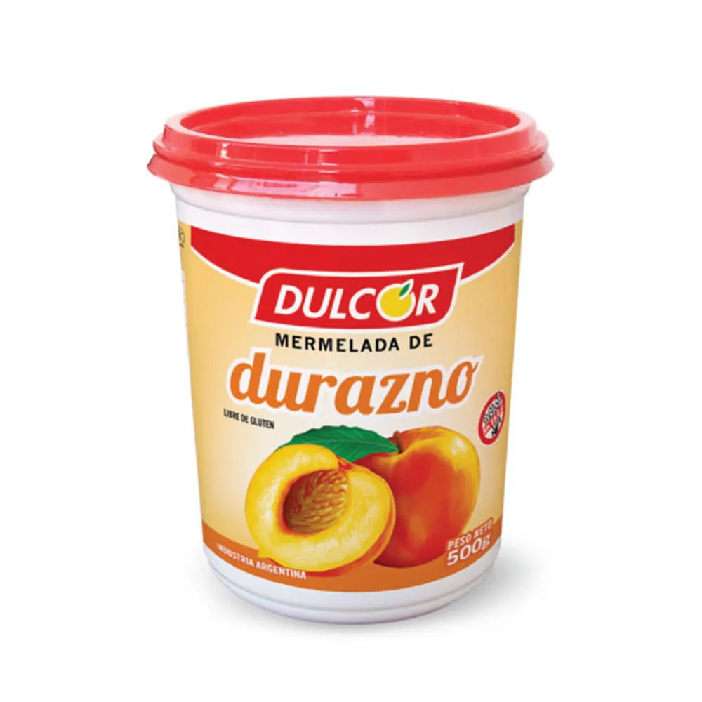MERMELADA DURAZNO **DULCOR** 500GR – Mercado de Pan – Mayorista ...